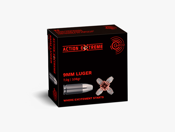 Geco Action Extreme - Pistoolin patruuna urheiluammuntaan - Geco