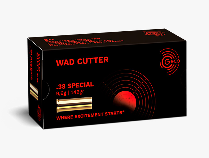 Geco Wad Cutter - Erittäin tarkka hitaillakin latauksilla - Geco